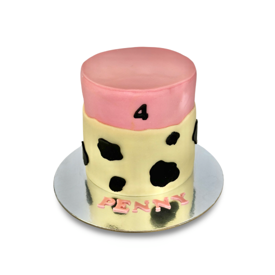 Dog Birthday Cake - 5" Tall Cowgirl / Cowboy Cake – Woof Gateaux